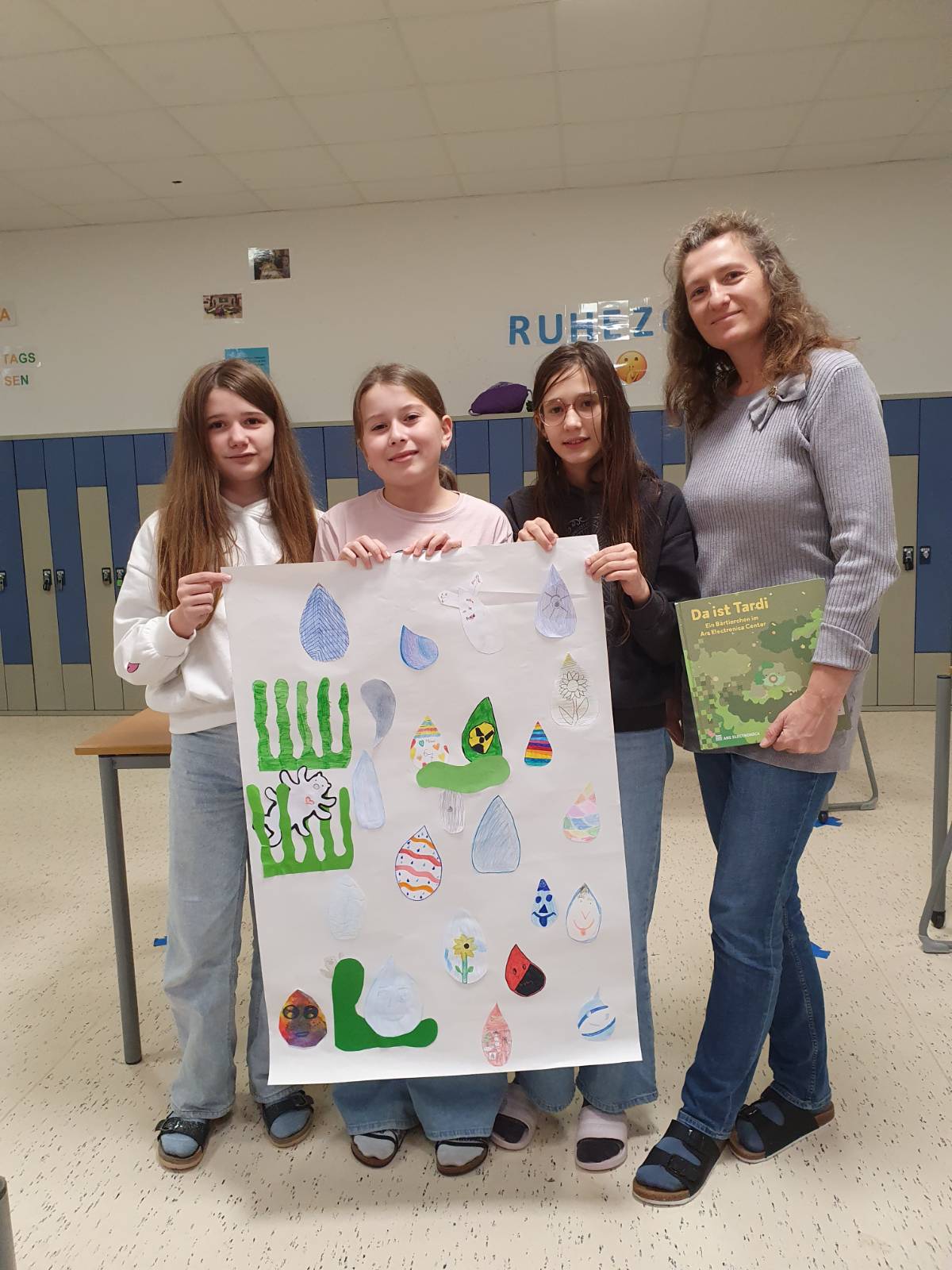 Ars Electronica Workshop: Achtbeiniger Gast an unserer Schule - BRG Traun